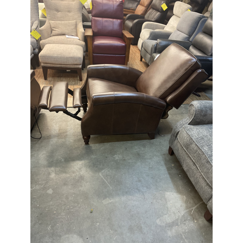 Leeah leather pushback recliner store